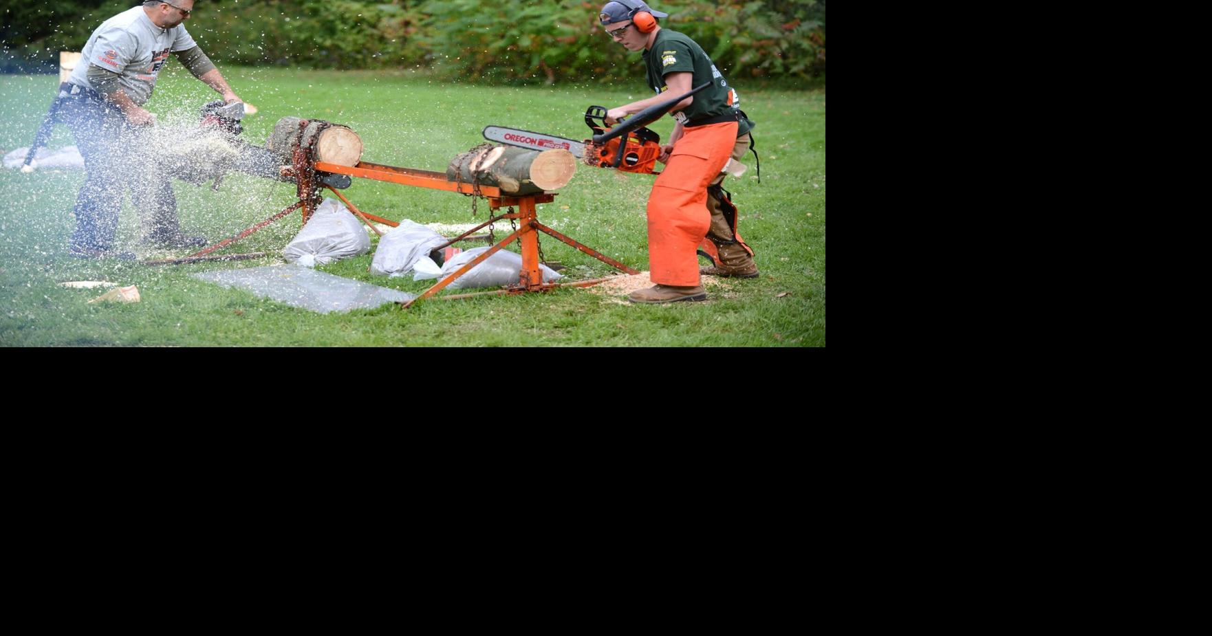 Lumberjacks strut their stuff