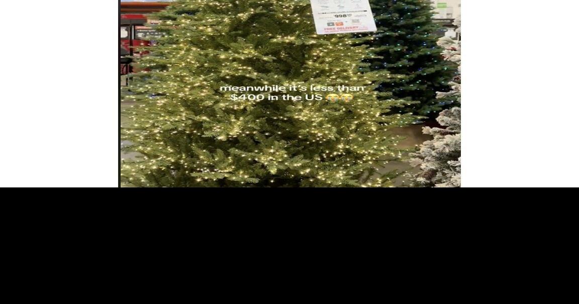 Viral Home Depot Christmas tree a hot holiday seller