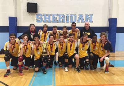 Garth Webb volleyball boys rally to win Oakville school's first Halton ...