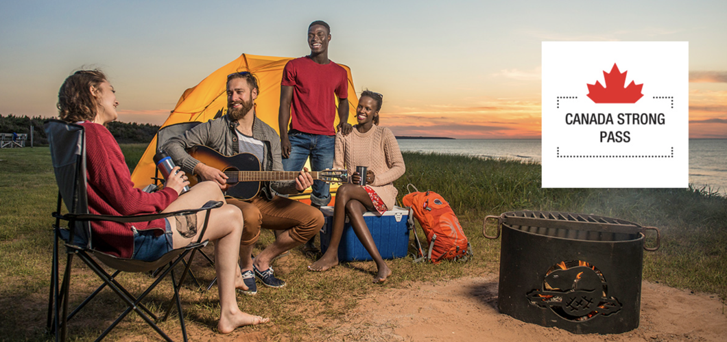 What can you get for free with the Canada Strong Pass?