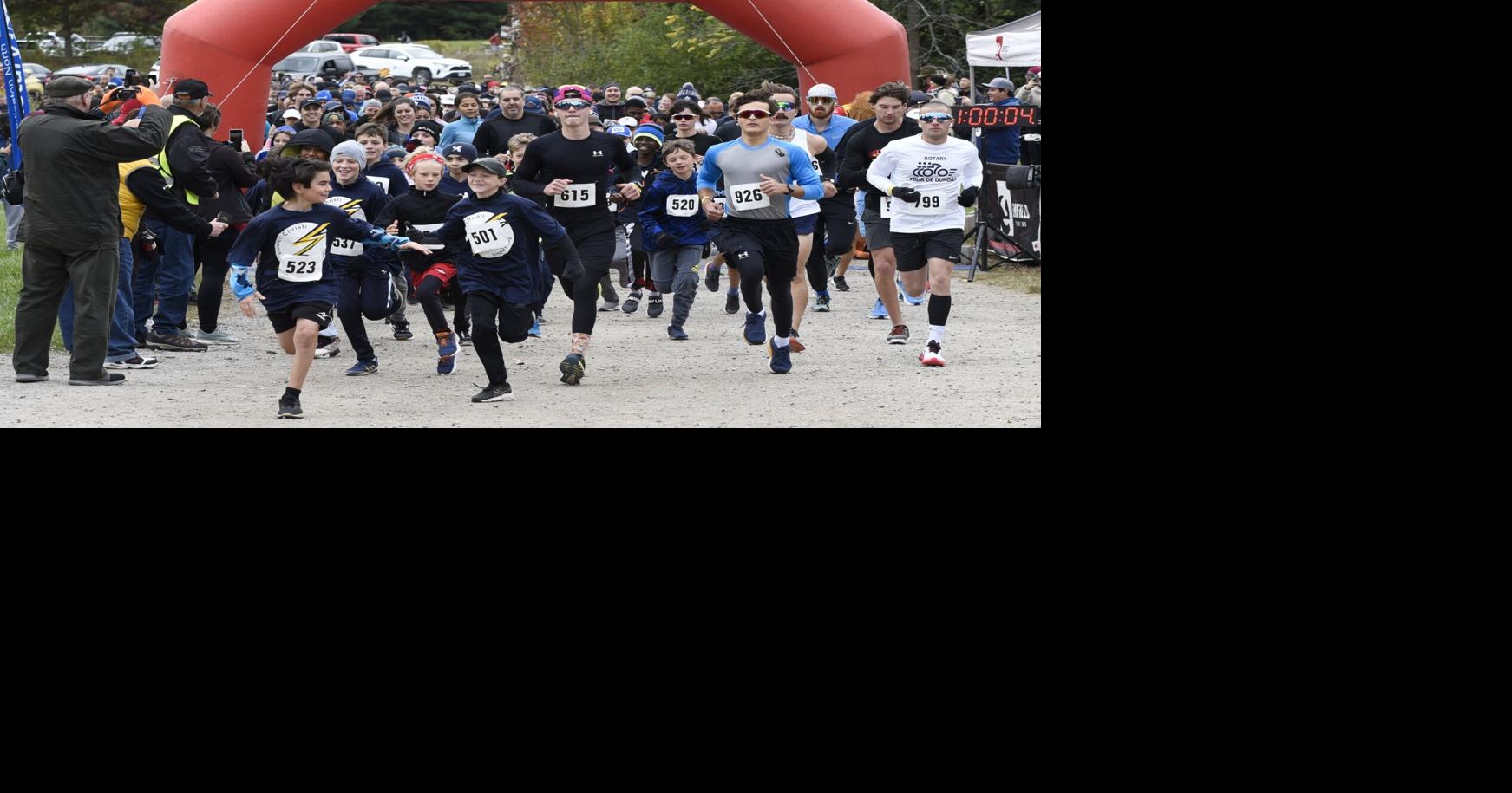 Hundreds participate in Rotary Turkey Trot at Oakville/Burlington border