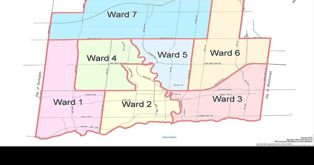 Oakville getting seventh ward and two new councillors