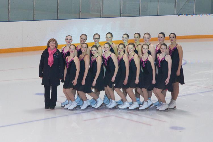 Nexxice synchro skaters help coach battle breast cancer