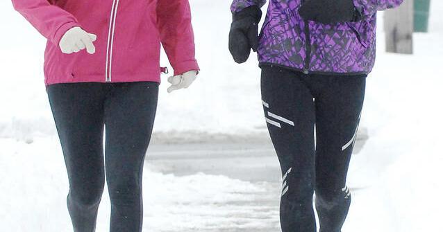 No fair weather runners in this group