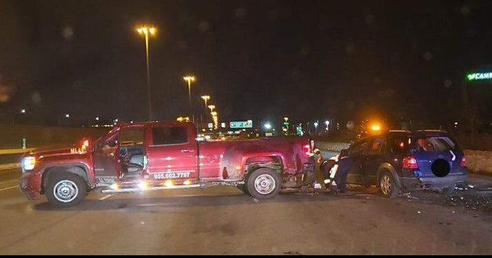 Burlington OPP identify 2 men arrested after 2 crashes reveal loaded ...