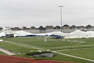 Deflated Milton sports dome won’t reopen until late 2024