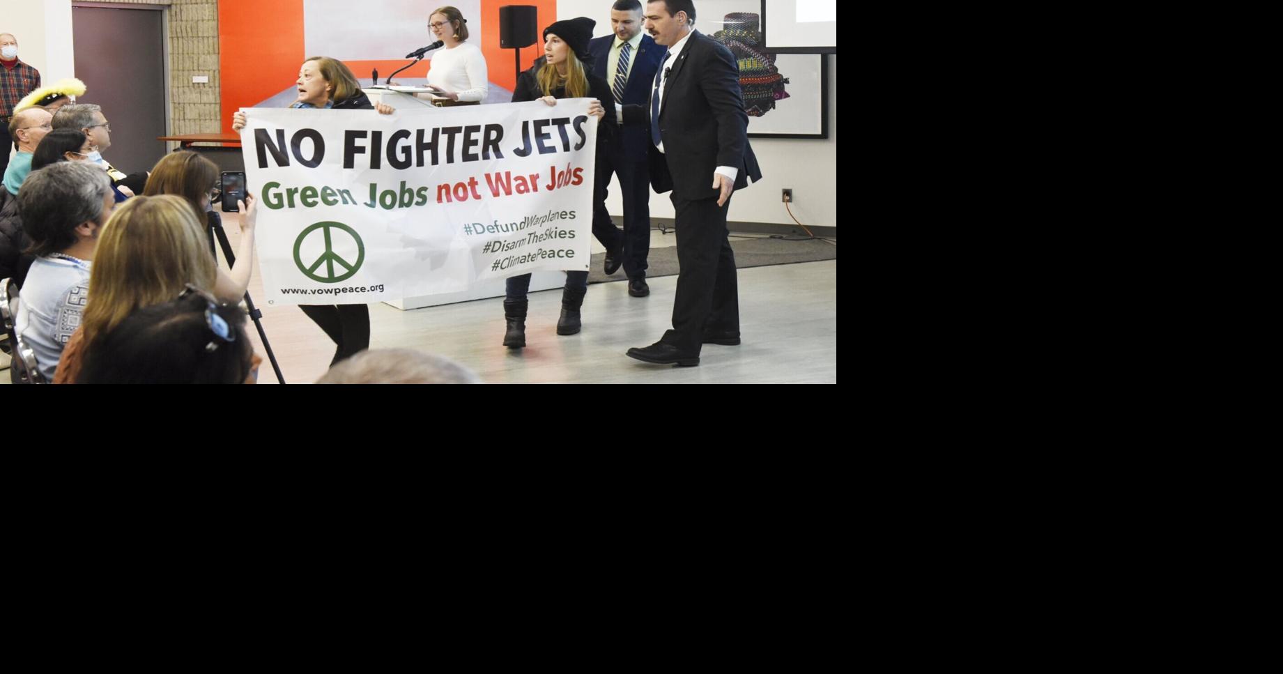 Protesters interrupt Burlington MP’s New Year’s levee