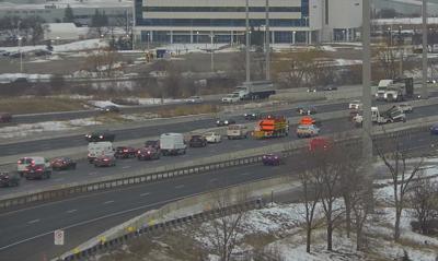 QEW crash in Oakville creating significant traffic issues with lane ...