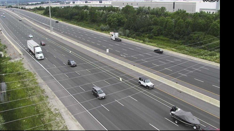 Hwy 401 lane reductions through Milton start Sunday night