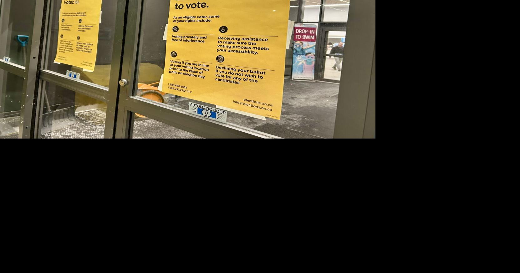 Advance polling numbers dip for Ontario election