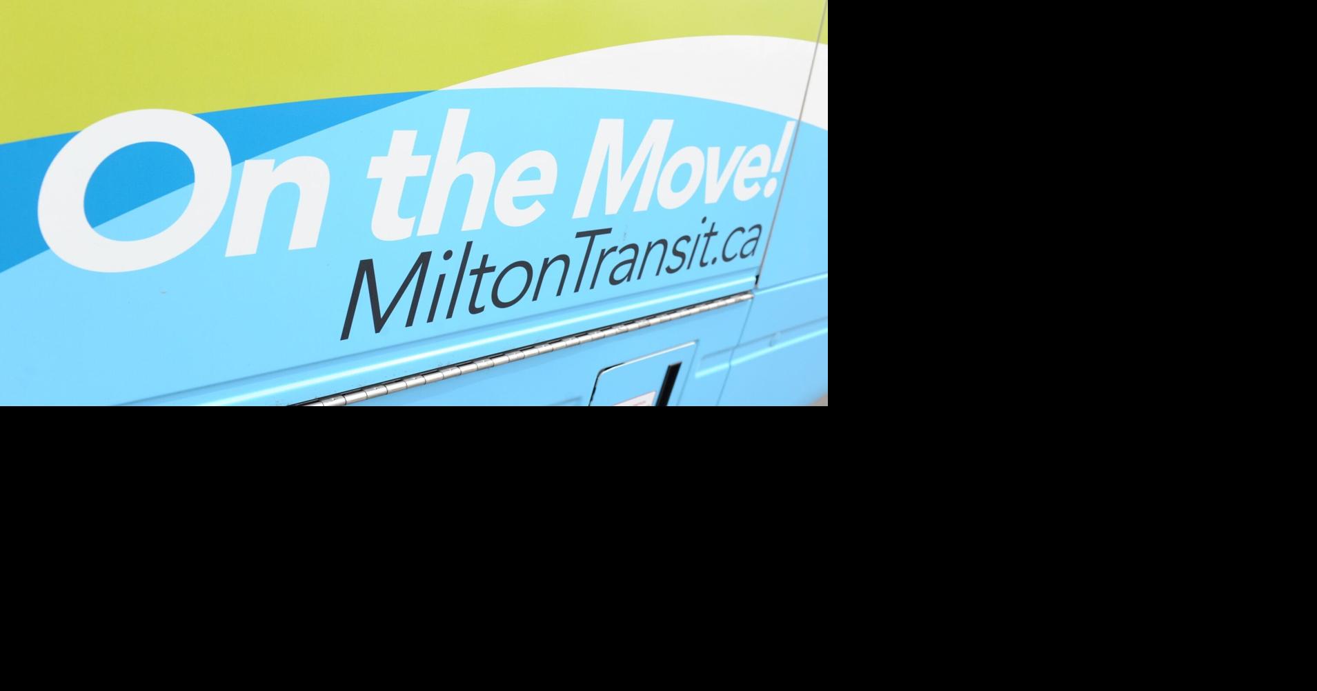 Free Milton Transit for youth with a library card