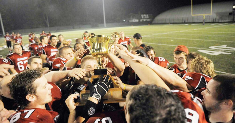 Varsity, Jr. varsity and bantam Stampeders 2010 OFC champs