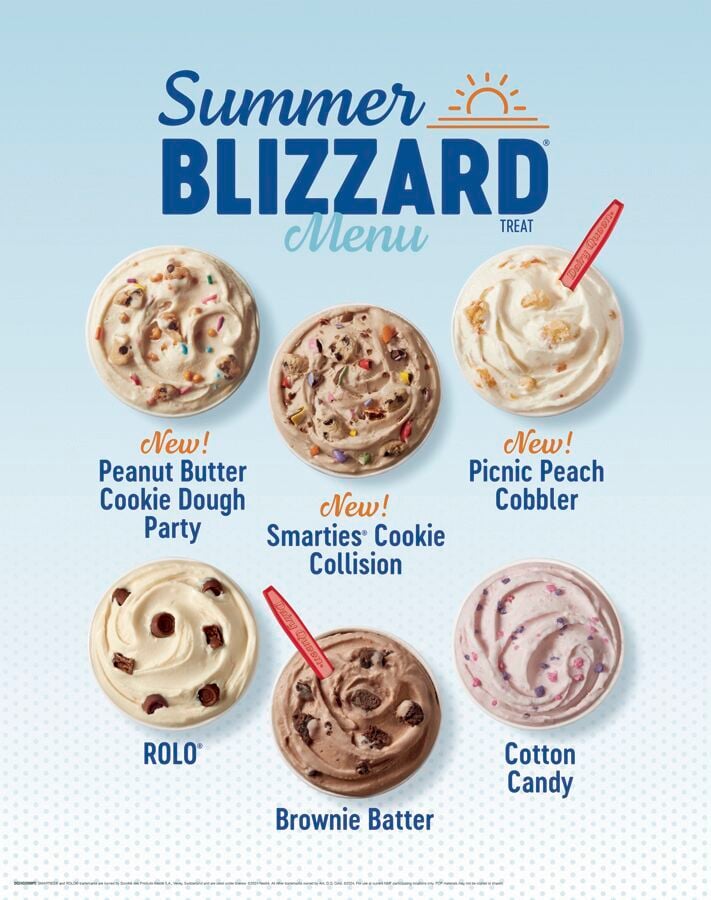Dairy Queen has new Blizzard treats at Canadian locations