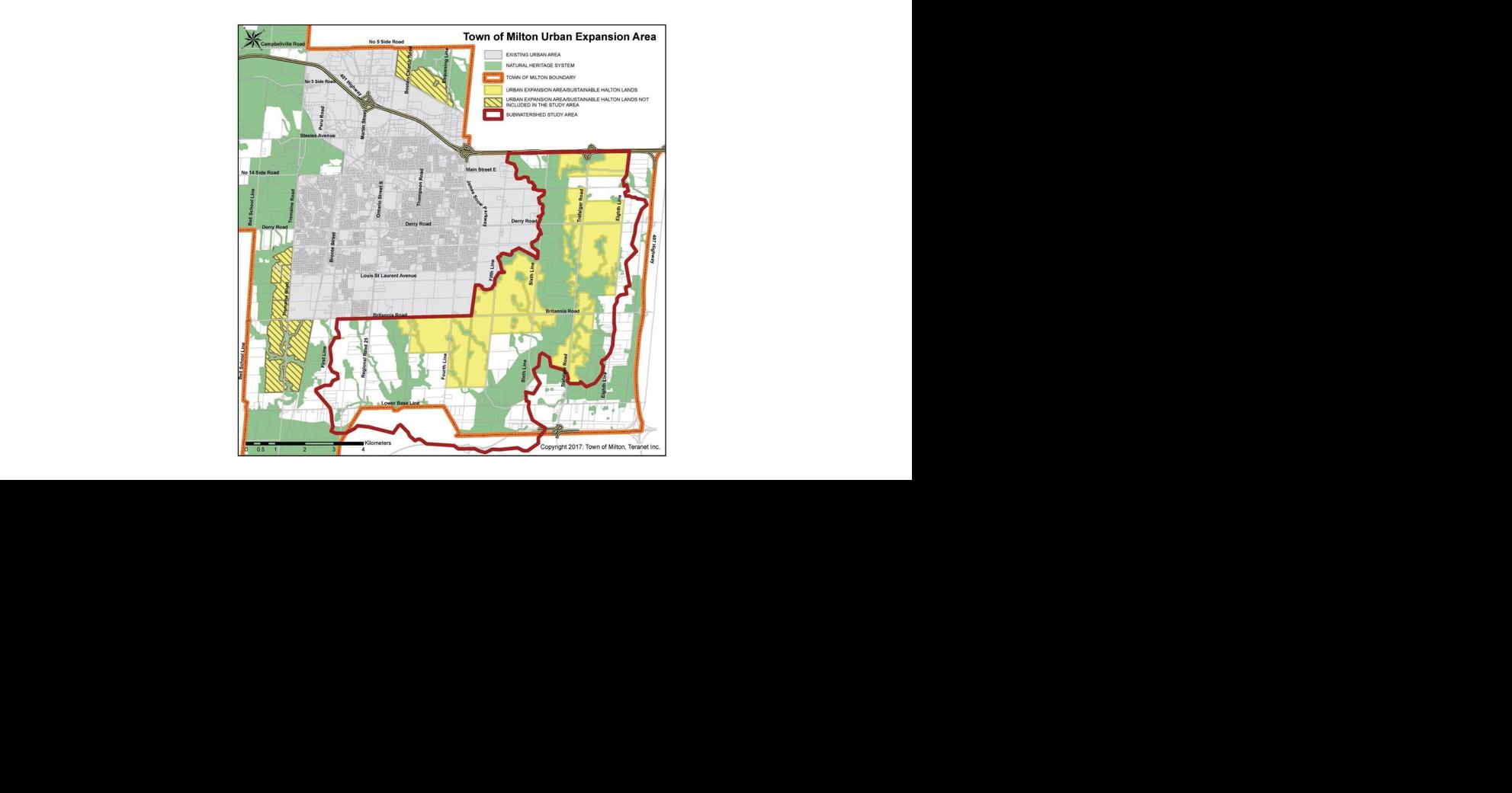 Milton planning for next phase of urban development