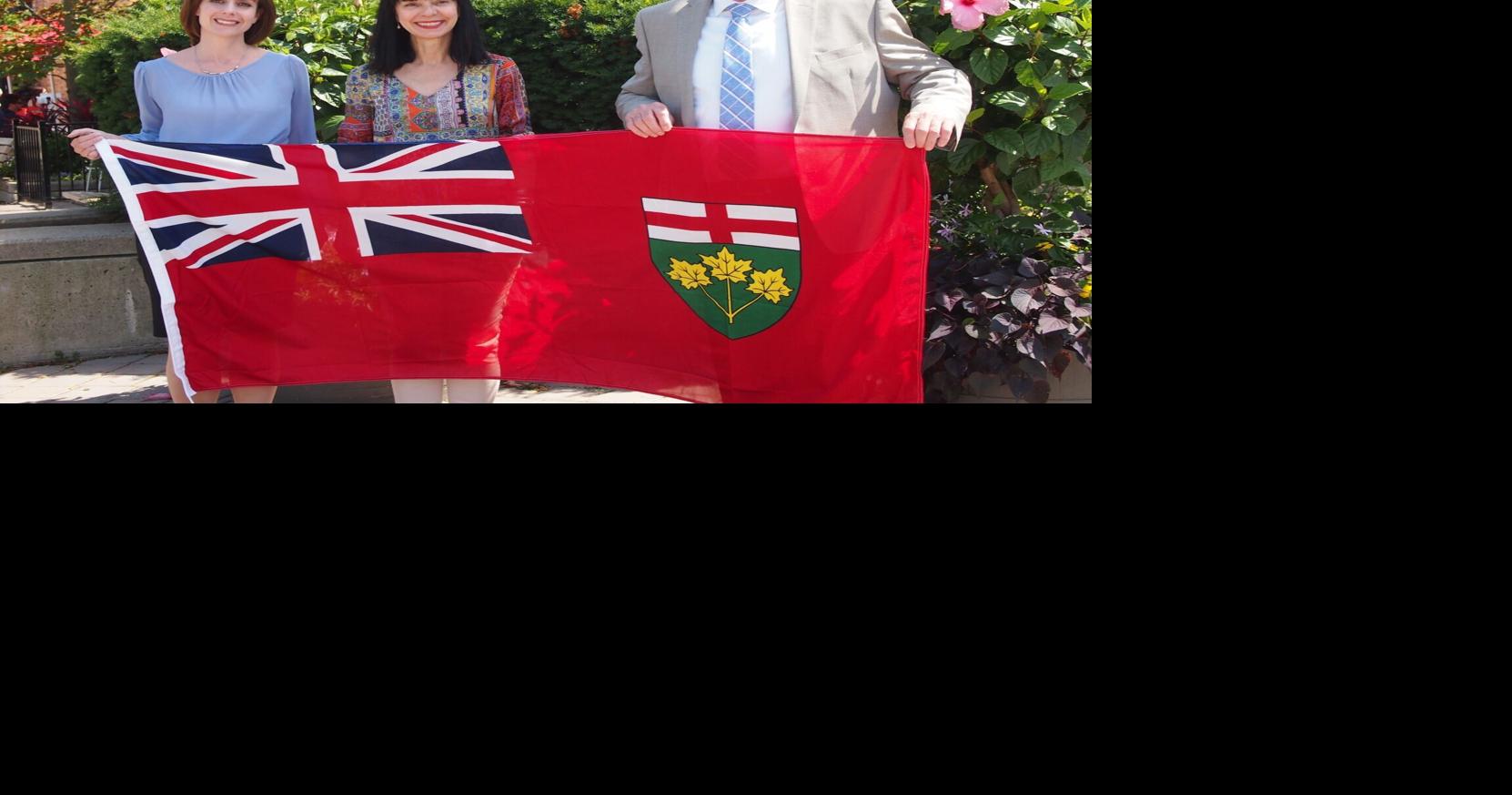 Downtown Oakville BIA wins MPP Flag Challenge