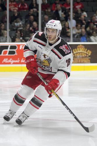 Lorito soaring with Griffins as he vies for a shot with the Wings