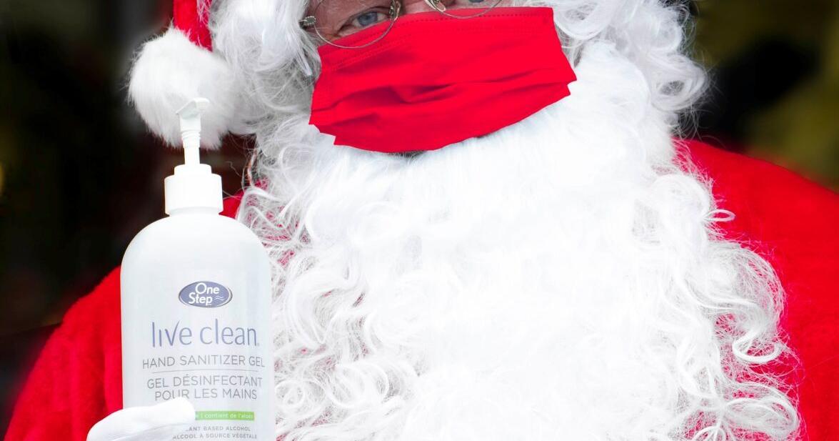 Safe Santa: Socially-distanced front porch photos with Santa in Milton