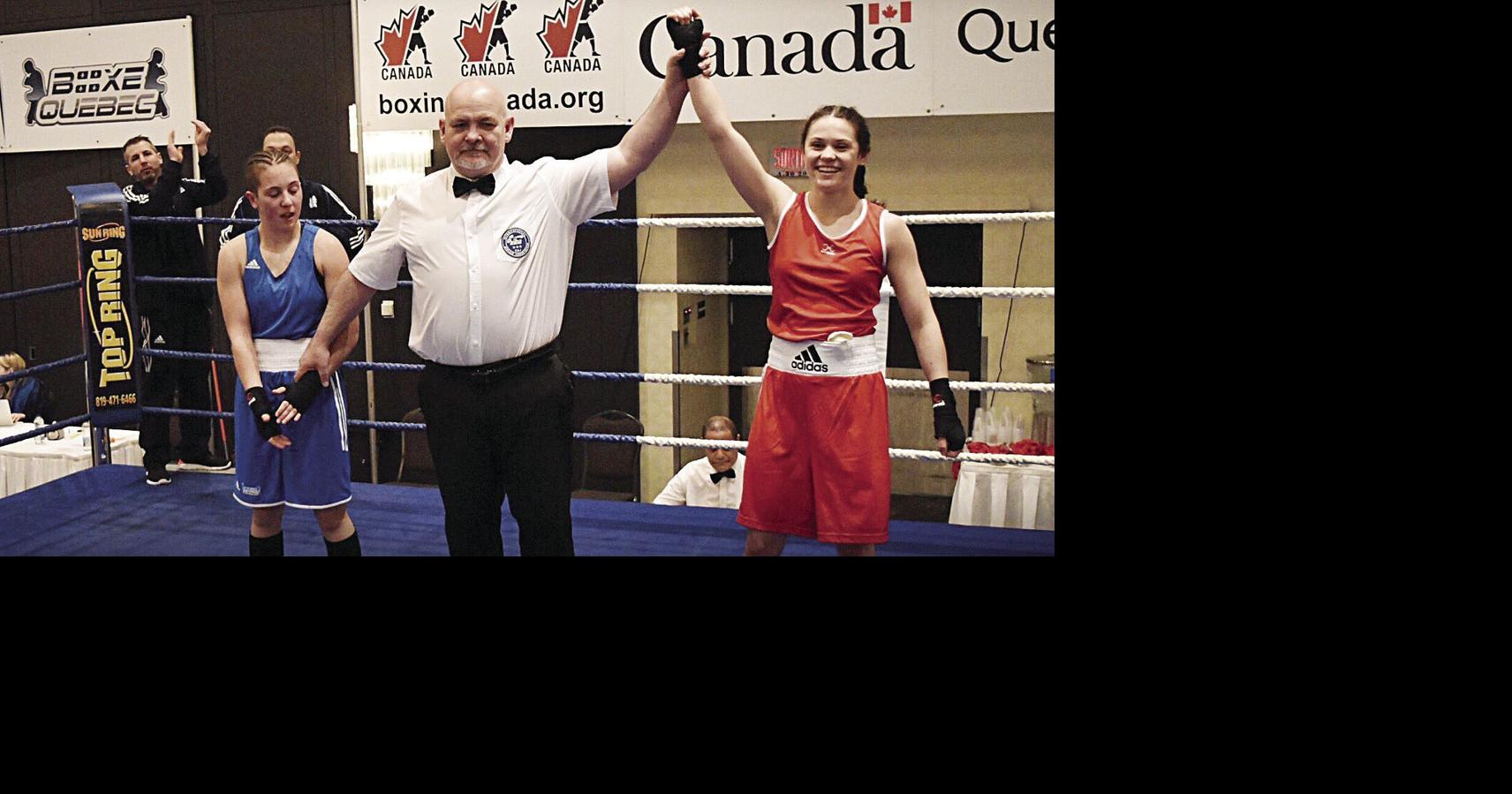 Emelia Dermott wins second straight Canadian boxing title