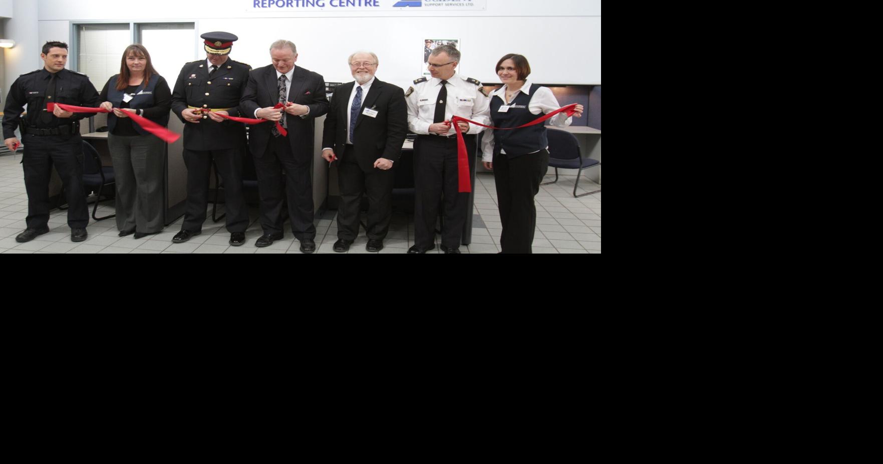 Accident reporting centre located in Halton police headquarters