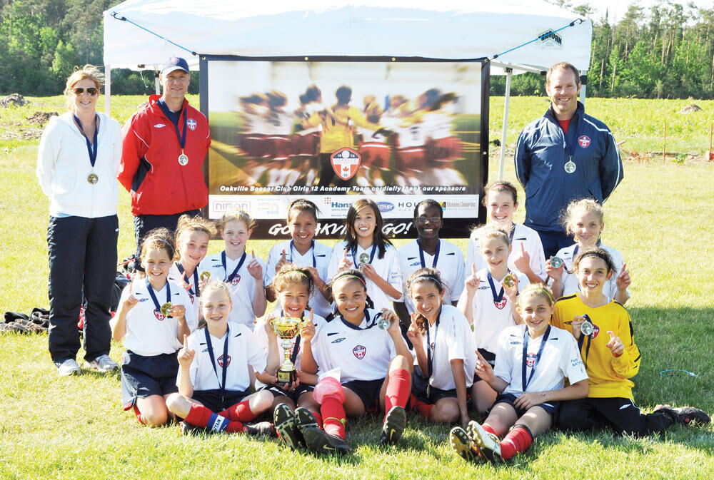 Girls U12 team wins in Barrie