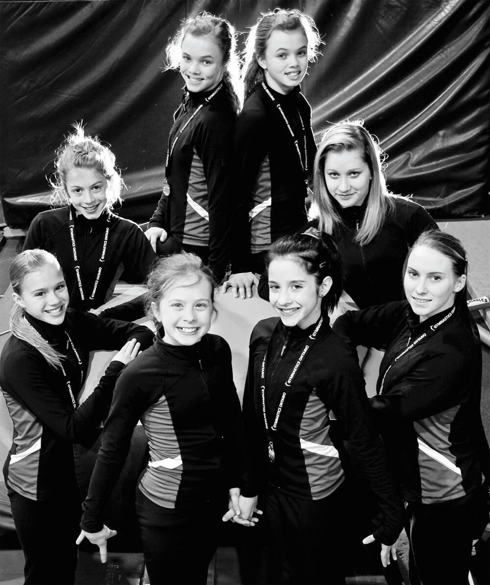 Gym Magic wins five golds at provincials