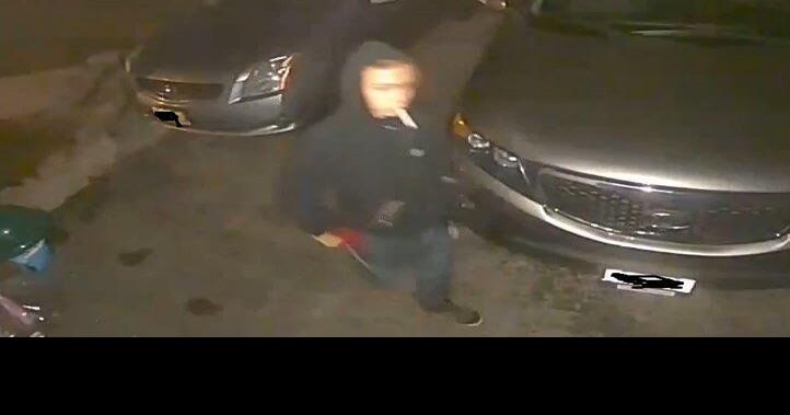 'Lock your car doors': Police look to identify man caught on camera ...