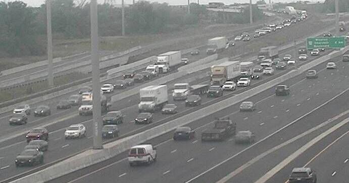 Incident on QEW in Oakville June 23 causing traffic problems