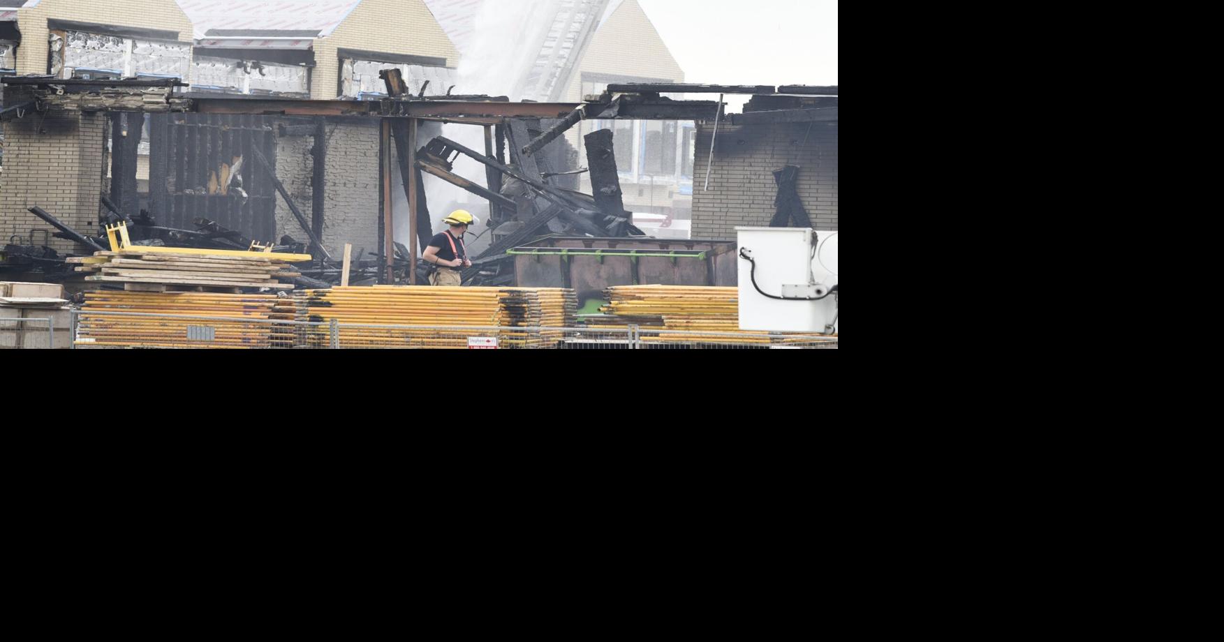 UPDATE: 'Structure fire’ in Burlington shut down traffic, triggering ...