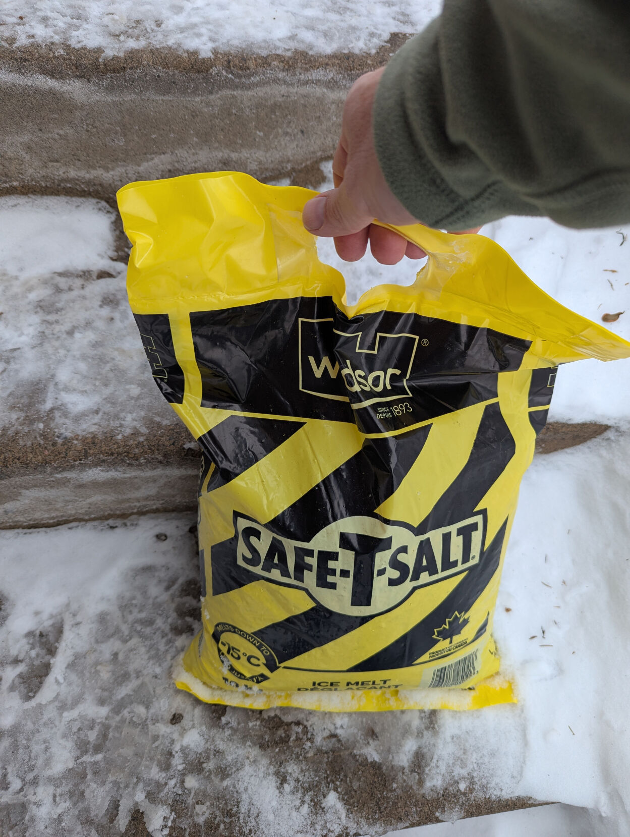 Ontario road salt shortage and what you can use instead