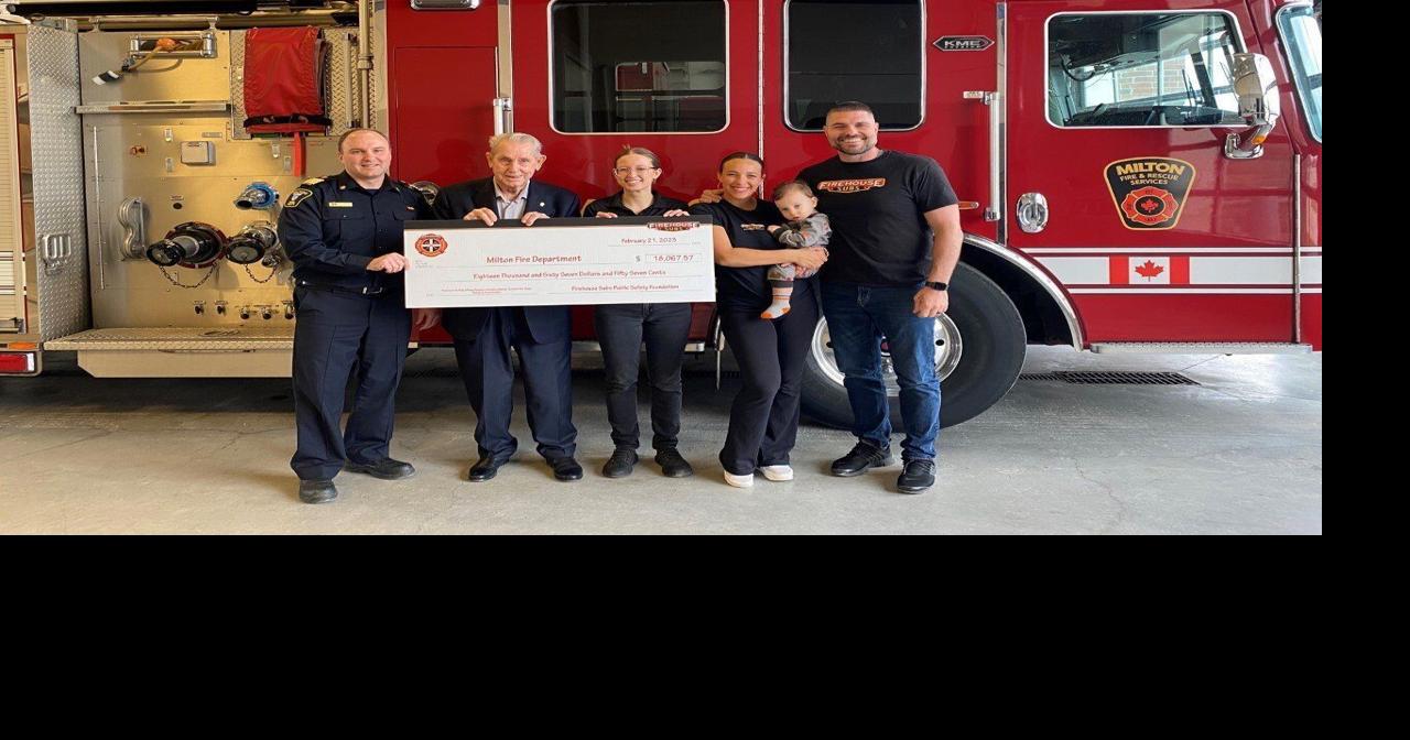 Milton fire department gets grant to buy lifesaving equipment