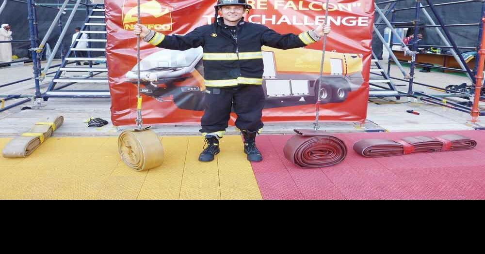 Oakville firefighter takes on the heat in Dubai
