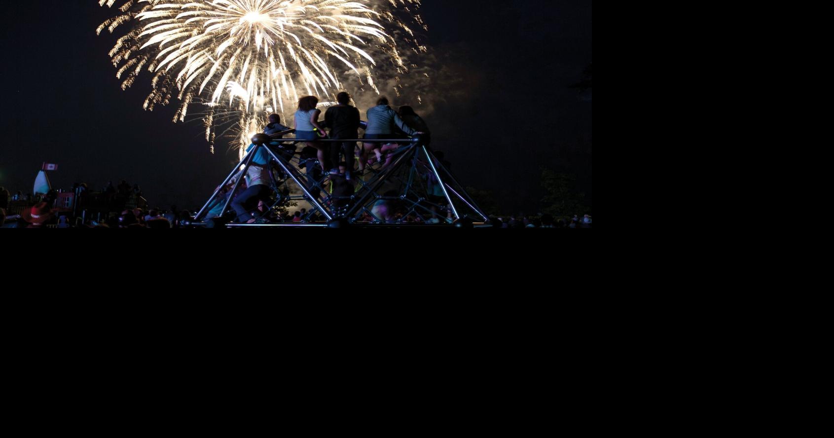 Stray firework sets BMW on fire in Burlington