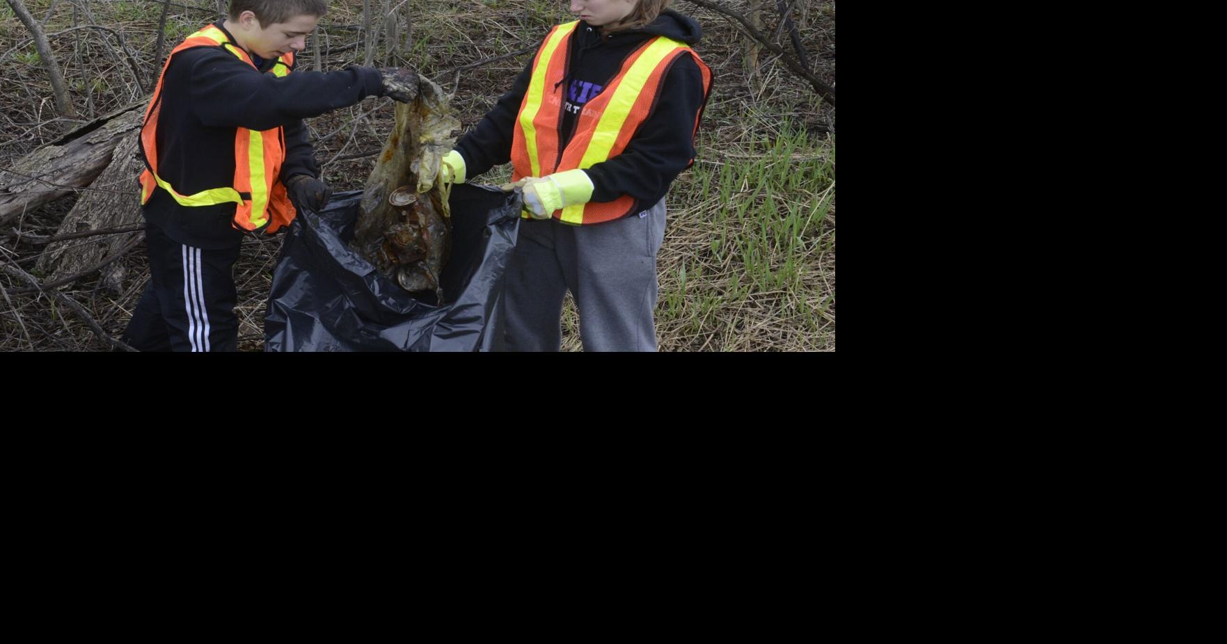 Residents Clean Up Milton