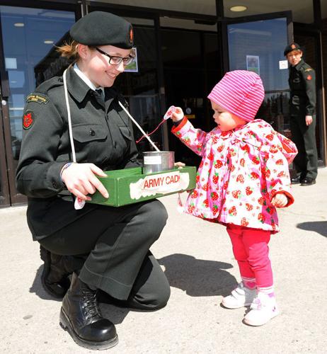 Army cadets tag day