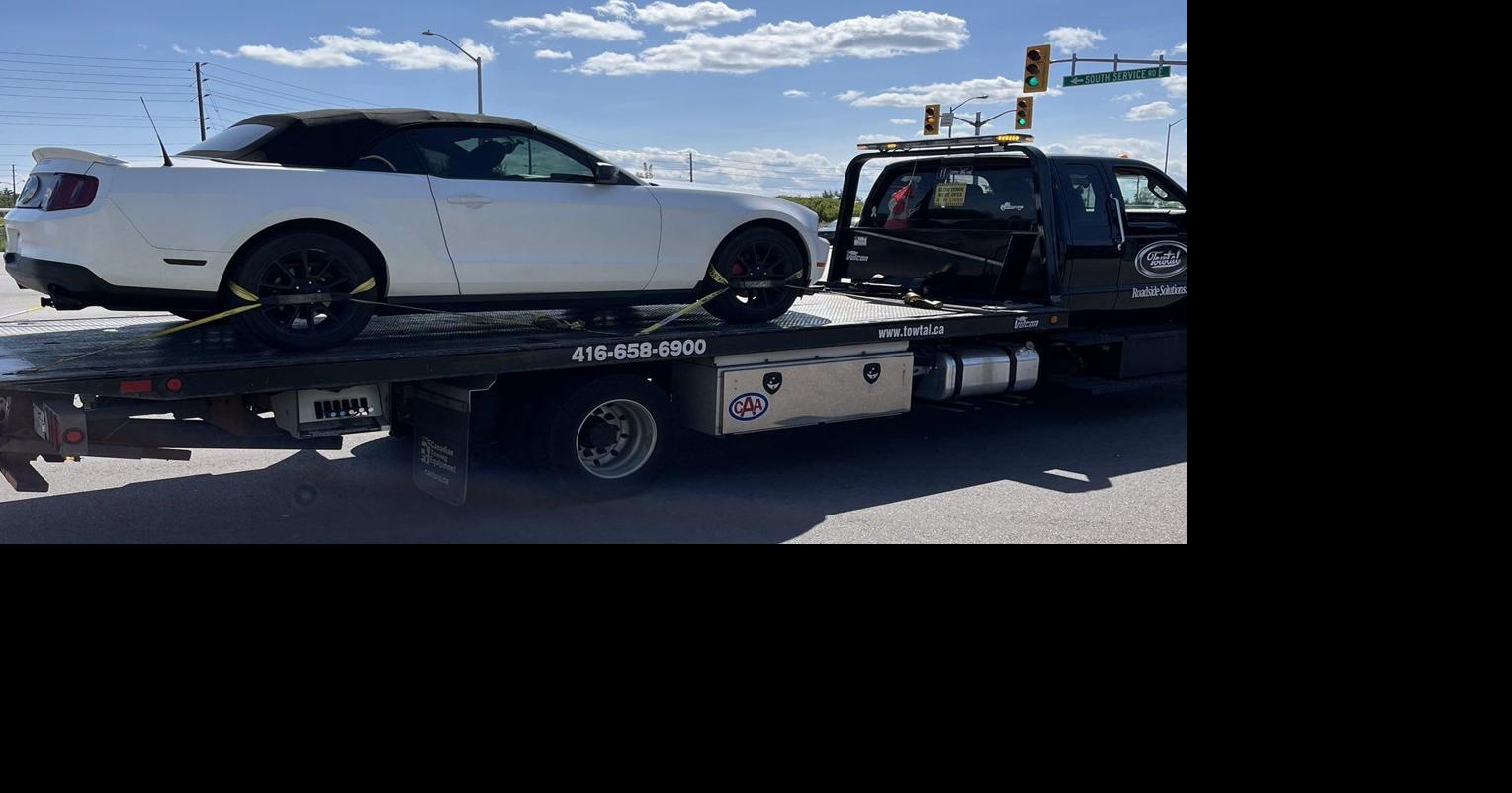 'Plates seized': Police say Mustang driver allegedly going 111 km/h in ...
