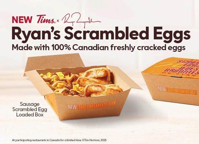 Tim Hortons, Ryan Reynolds launch new breakfast menu item
