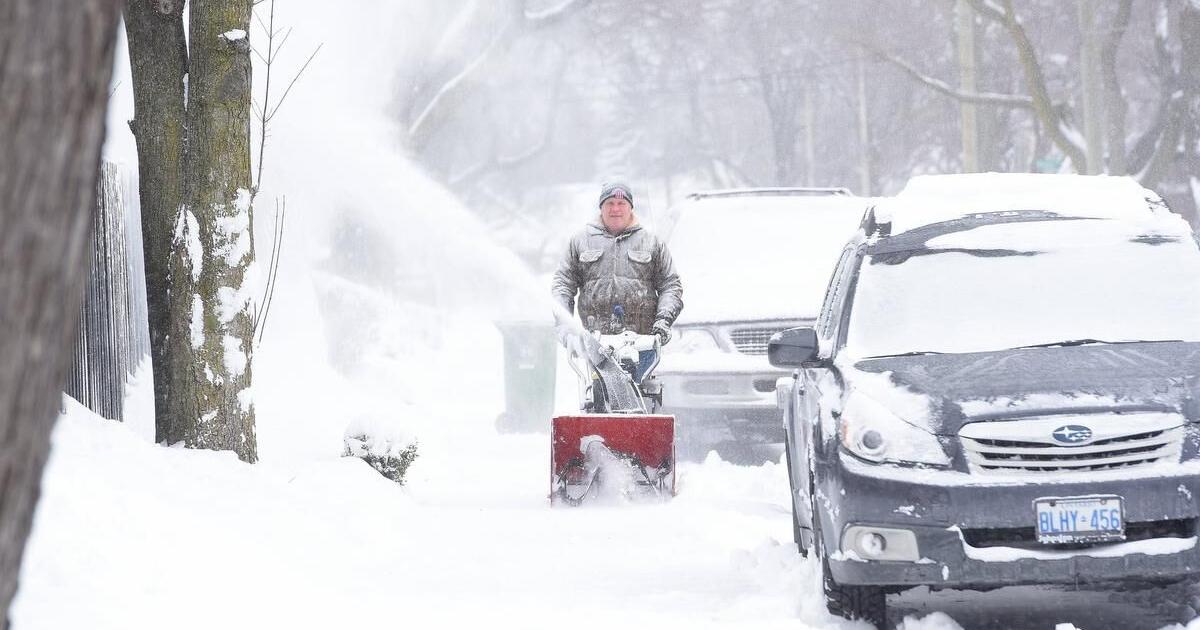 Environment Canada issues snowfall warning for Halton Region