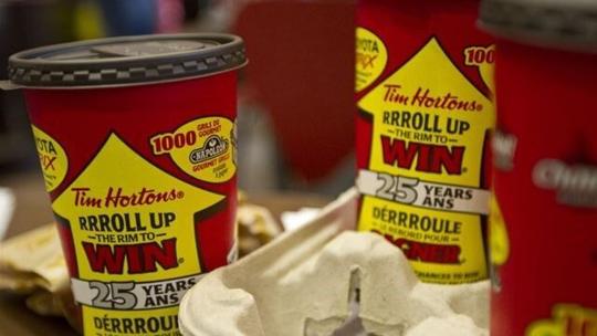 Tim Hortons Roll Up The Rim is back on Feb. 23