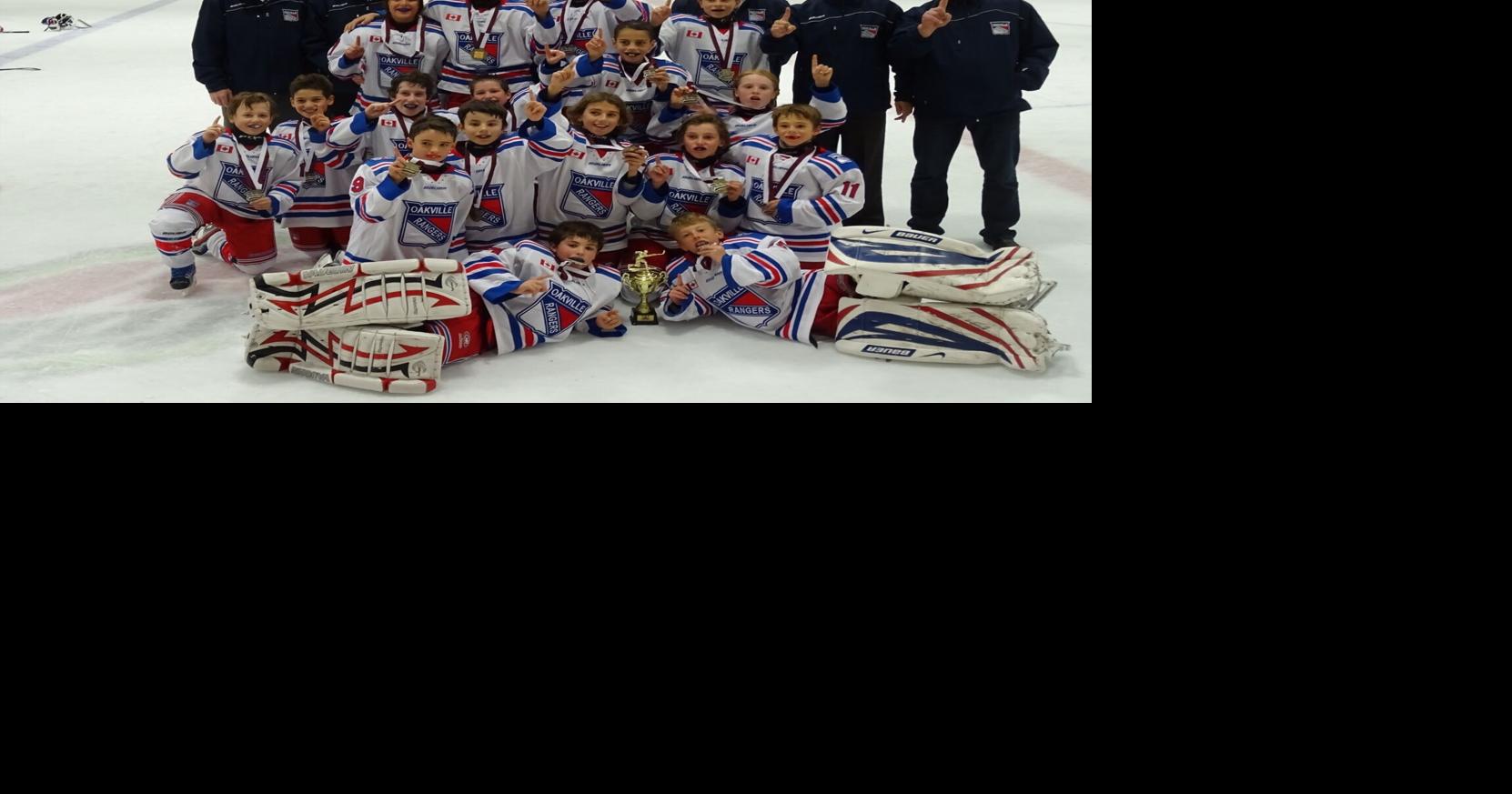 Minor peewee AE Rangers win A-level tournament in Peterborough