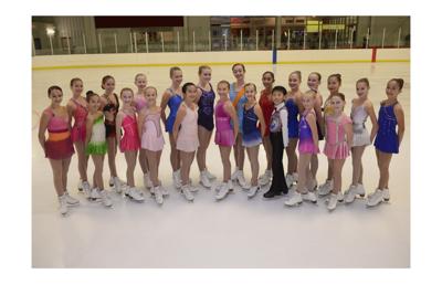 Burlington Skating Centre members in sectional competition