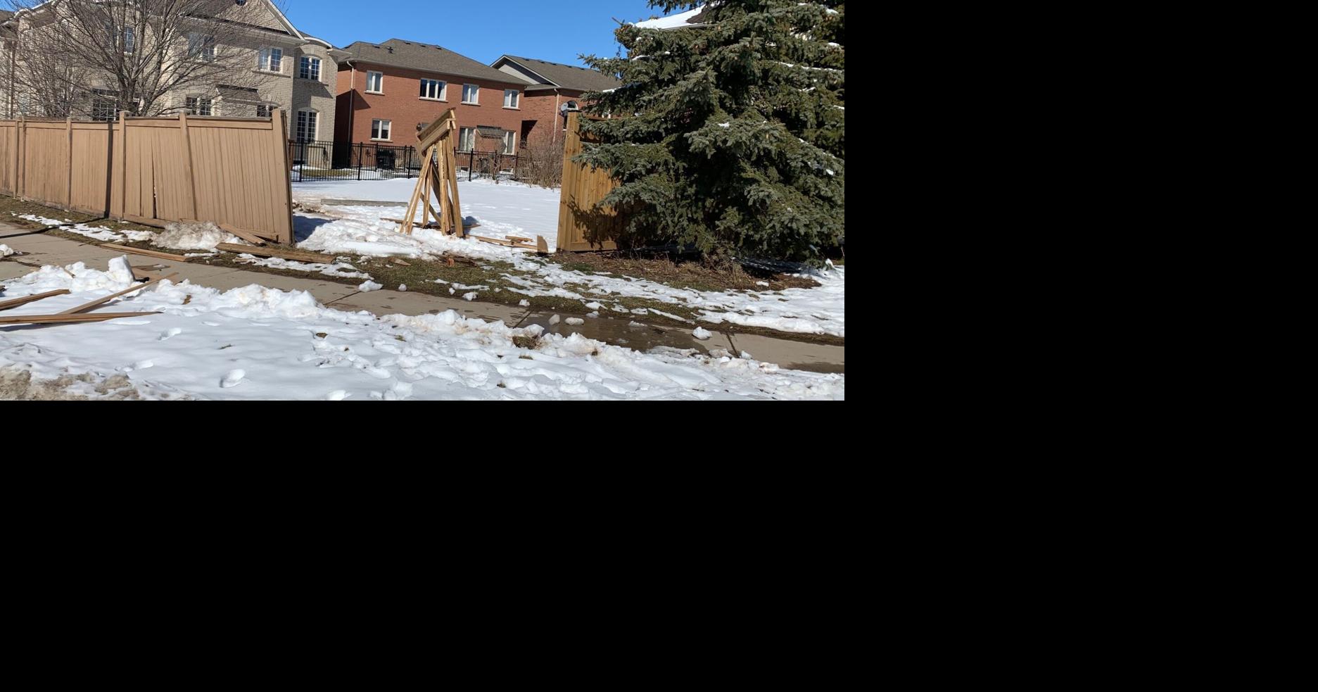 Car crashes through fence in Oakville neighbourhood, sending man to ...