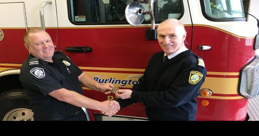 Off-duty Burlington firefighter saves life at hockey game