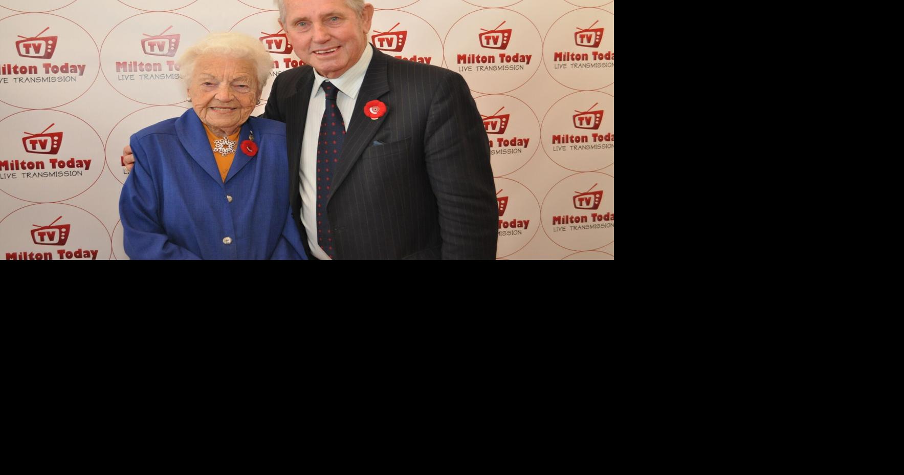 Hurricane Hazel tips her hat to Milton mayor