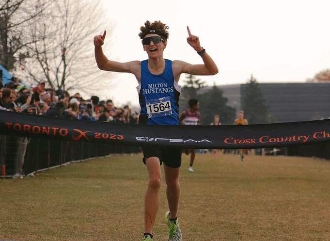 Milton runner chases down OFSAA cross-country gold