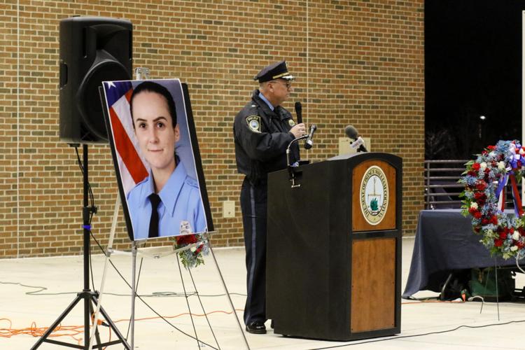PHOTOS: Vigil for Officer Ashley Guindon | Headlines | insidenova.com