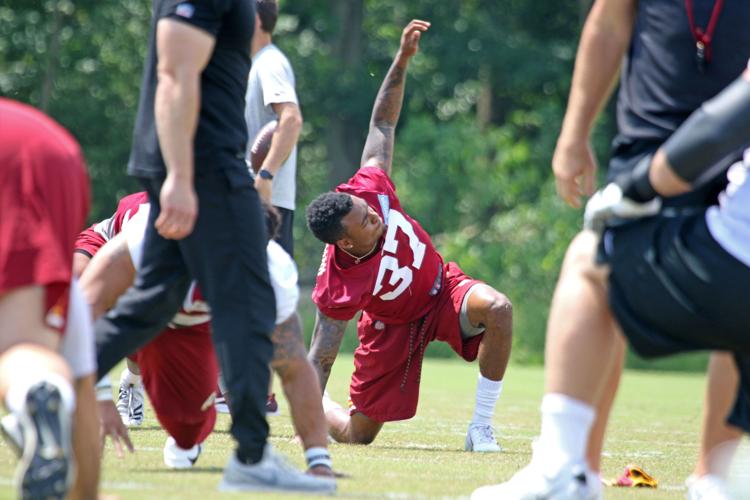 PHOTOS: Greg Stroman, Tim Settle and Redskin teammates at OTA's ...