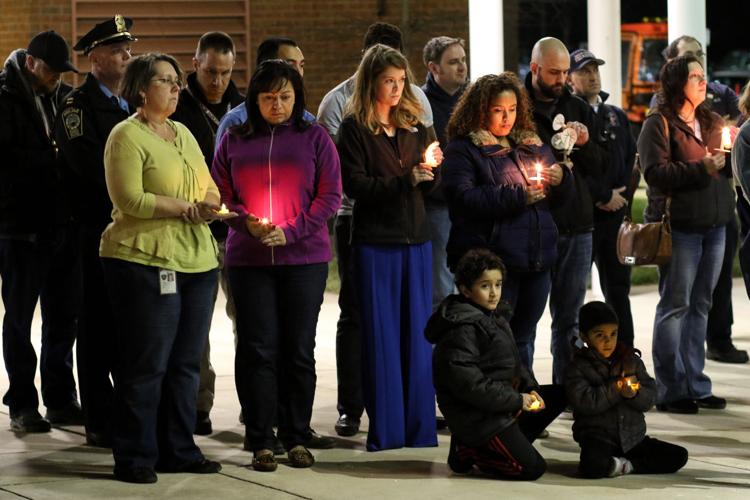 PHOTOS: Vigil for Officer Ashley Guindon | Headlines | insidenova.com