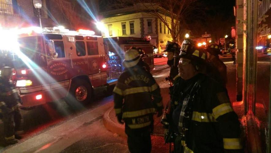 UPDATED: Historic building in Old Town Manassas partially collapses in ...