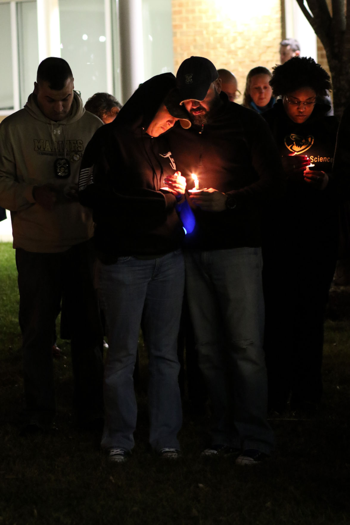 PHOTOS: Vigil for Officer Ashley Guindon | Headlines | insidenova.com