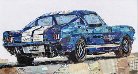 Zing, Boom, Carrera! Great Falls Artist Depicts Classic Cars in ...